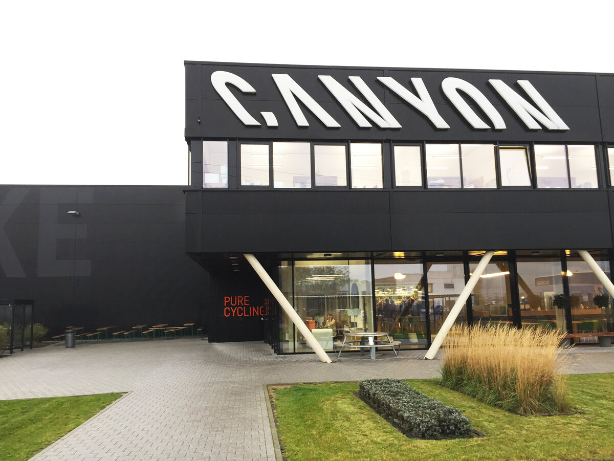 Canyon: Besichtigung der Produktion
