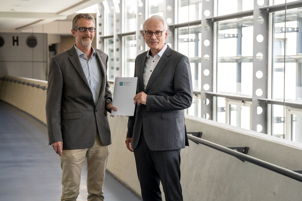 Hochschule Koblenz begrüßt Prof. Dr.-Ing. Ulf Schmidt als neuen ...