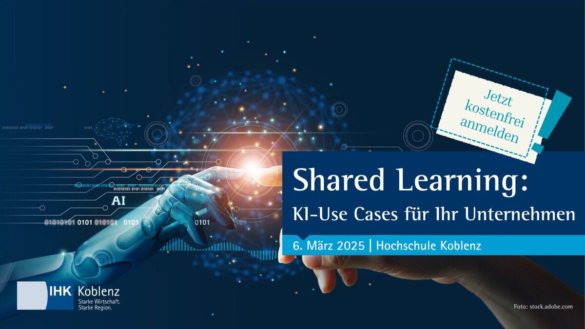Shared Learning: KI-Use Cases für Unternehmen in der Region