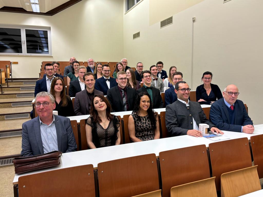 Absolventenfeier der Werkstofftechnik Glas & Keramik