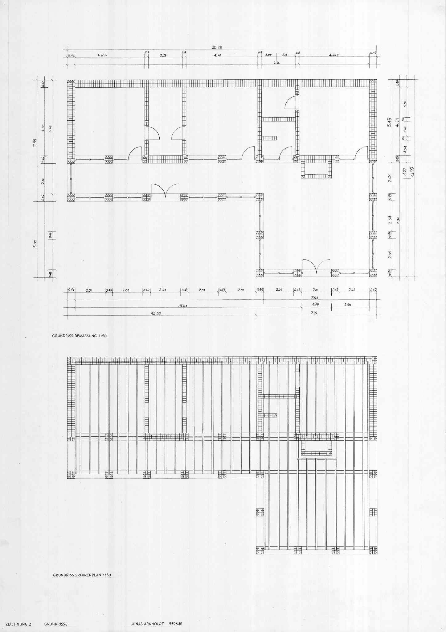 Jonas Arnhold, Jan Angerer: Planunterlagen